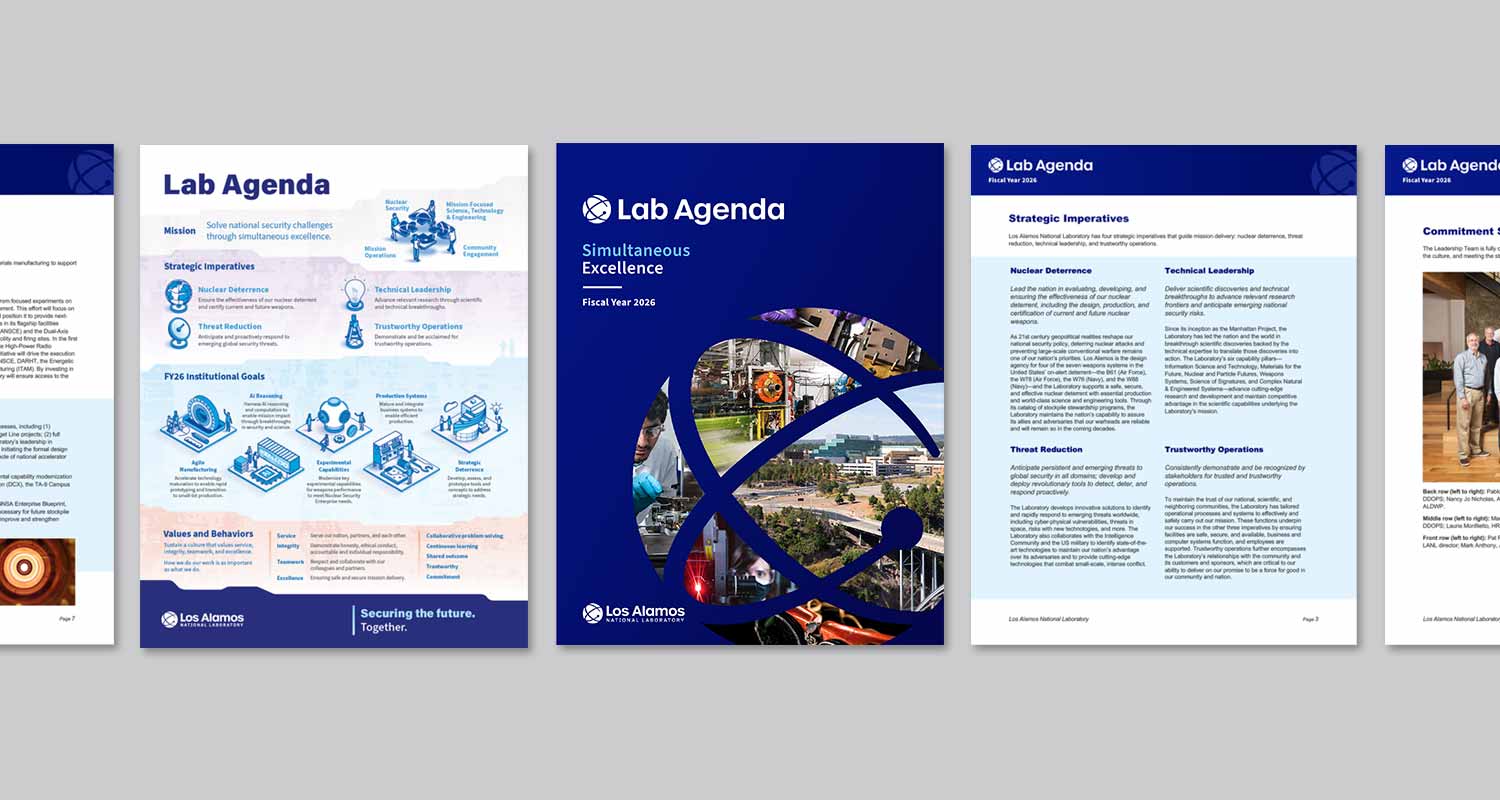 Lab Agenda | Los Alamos National Laboratory